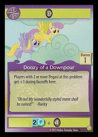Doozy of a Downpour (GenCon) | My Little Pony Collectible Card Game ...