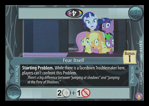 Fear Itself | My Little Pony Collectible Card Game Wiki | Fandom