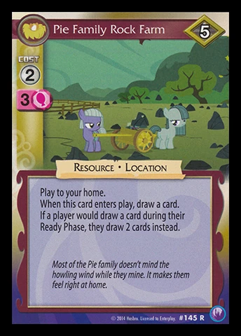 Pie Family Rock Farm | My Little Pony Collectible Card Game Wiki | Fandom