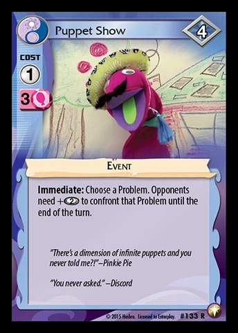 Puppet Show | My Little Pony Collectible Card Game Wiki | Fandom
