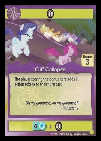 Cliff Collapse (GenCon) | My Little Pony Collectible Card Game Wiki ...