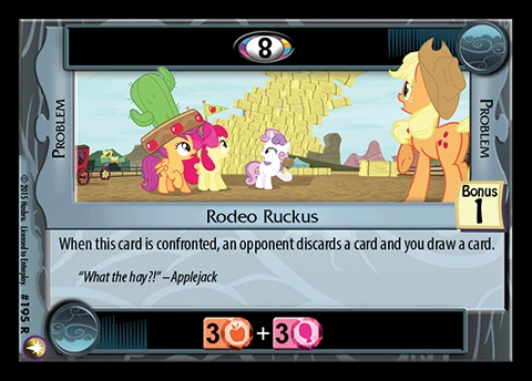 Rodeo Ruckus | My Little Pony Collectible Card Game Wiki | Fandom