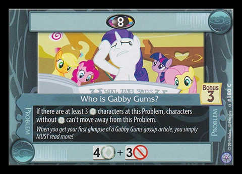 Who is Gabby Gums? | My Little Pony Collectible Card Game Wiki | Fandom