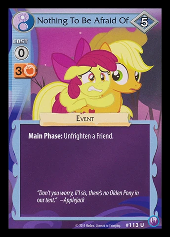 Nothing to Be Afraid Of | My Little Pony Collectible Card Game Wiki ...
