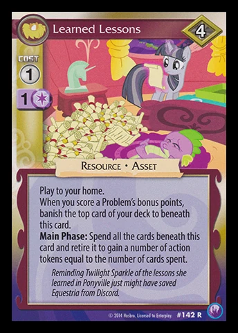 Learned Lessons | My Little Pony Collectible Card Game Wiki | Fandom