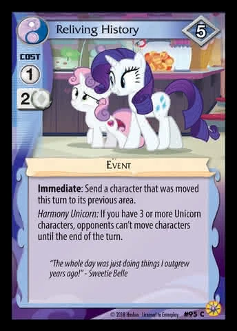 Reliving History | My Little Pony Collectible Card Game Wiki | Fandom