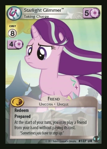 Starlight Glimmer, Taking Charge | My Little Pony Collectible Card Game ...