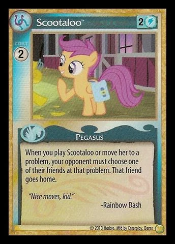 Scootaloo (GenCon) | My Little Pony Collectible Card Game Wiki | Fandom