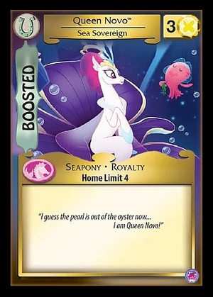 Queen Novo, Sea Sovereign | My Little Pony Collectible Card Game Wiki ...