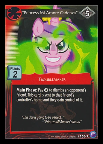 "Princess Mi Amore Cadenza" | My Little Pony Collectible Card Game Wiki ...