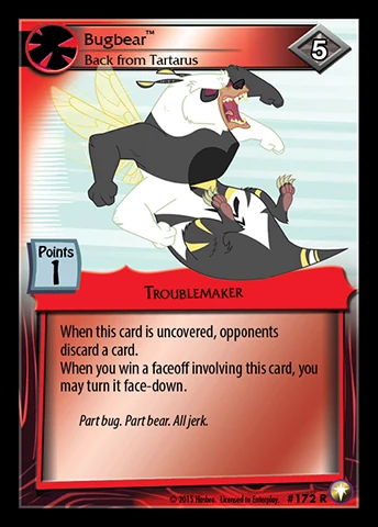Bugbear, Back from Tartarus | My Little Pony Collectible Card Game Wiki ...