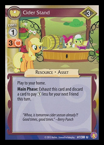 Cider Stand | My Little Pony Collectible Card Game Wiki | Fandom