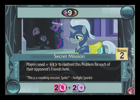 Secret Mission | My Little Pony Collectible Card Game Wiki | Fandom