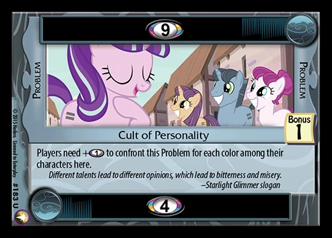 Cult of Personality | My Little Pony Collectible Card Game Wiki | Fandom