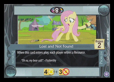 Lost and Not Found | My Little Pony Collectible Card Game Wiki | Fandom