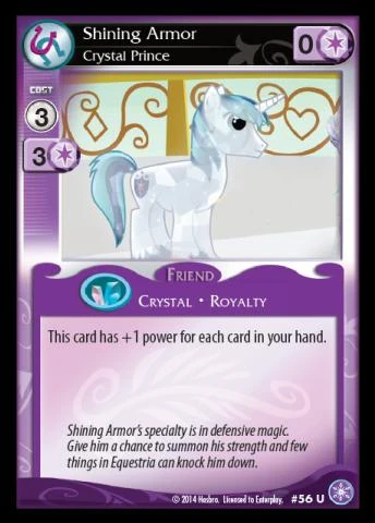 Shining Armor Crystal Pony