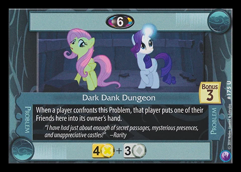 Dark Dank Dungeon | My Little Pony Collectible Card Game Wiki | Fandom