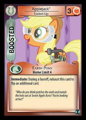 Applejack, Tooled Up | My Little Pony Collectible Card Game Wiki | Fandom