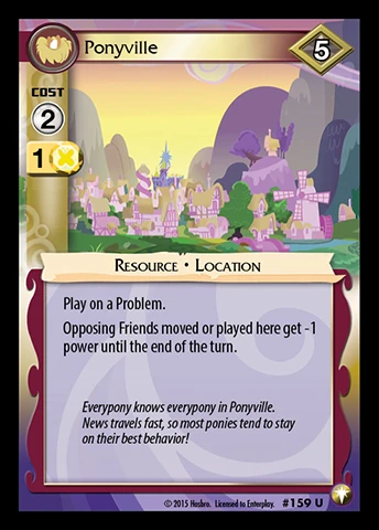 Ponyville | My Little Pony Collectible Card Game Wiki | Fandom