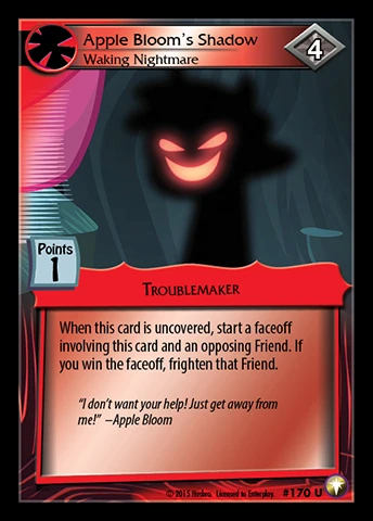 Apple Bloom's Shadow, Waking Nightmare | My Little Pony Collectible ...