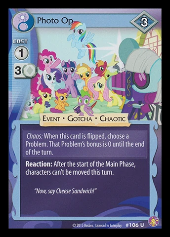 Photo Op | My Little Pony Collectible Card Game Wiki | Fandom