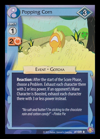 Popping Corn | My Little Pony Collectible Card Game Wiki | Fandom