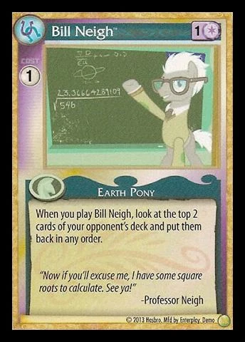 Bill Neigh (GenCon) | My Little Pony Collectible Card Game Wiki | Fandom