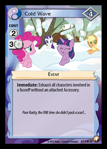 Cold Wave | My Little Pony Collectible Card Game Wiki | Fandom