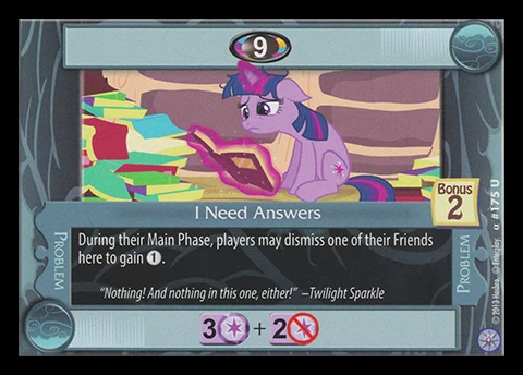Category:Problem Cards | My Little Pony Collectible Card Game Wiki | Fandom