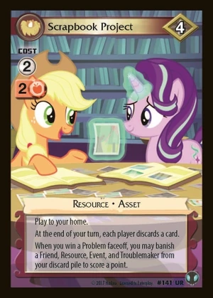 Scrapbook Project | My Little Pony Collectible Card Game Wiki | Fandom