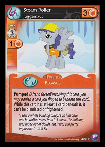 Steam Roller, Juggernaut | My Little Pony Collectible Card Game Wiki ...