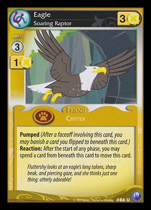 Eagle, Soaring Raptor | My Little Pony Collectible Card Game Wiki | Fandom