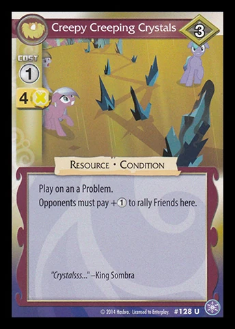 Creepy Creeping Crystals | My Little Pony Collectible Card Game Wiki ...
