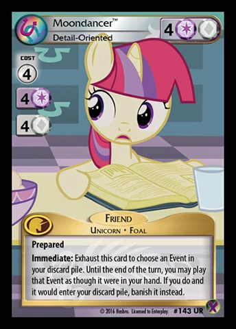 Moondancer, Detail-Oriented | My Little Pony Collectible Card Game Wiki ...