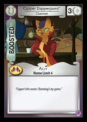 Capper Dapperpaws, Charmer | My Little Pony Collectible Card Game Wiki ...