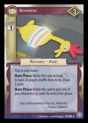 Boneless | My Little Pony Collectible Card Game Wiki | Fandom