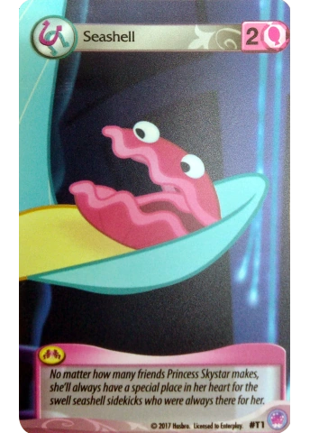 Pink Seashell Token | My Little Pony Collectible Card Game Wiki | Fandom