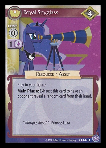 Royal Spyglass | My Little Pony Collectible Card Game Wiki | Fandom