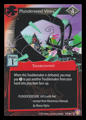 Plunderseed Vines | My Little Pony Collectible Card Game Wiki | Fandom