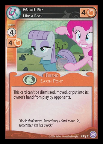 Maud Pie, Like a Rock (The Crystal Games Promo) | My Little Pony ...