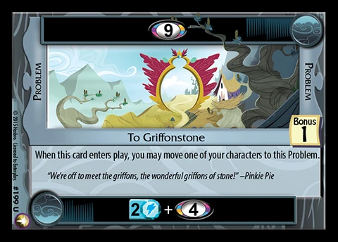 To Griffonstone | My Little Pony Collectible Card Game Wiki | Fandom