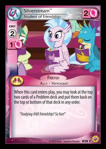 Silverstream, Student of Friendship | My Little Pony Collectible Card ...