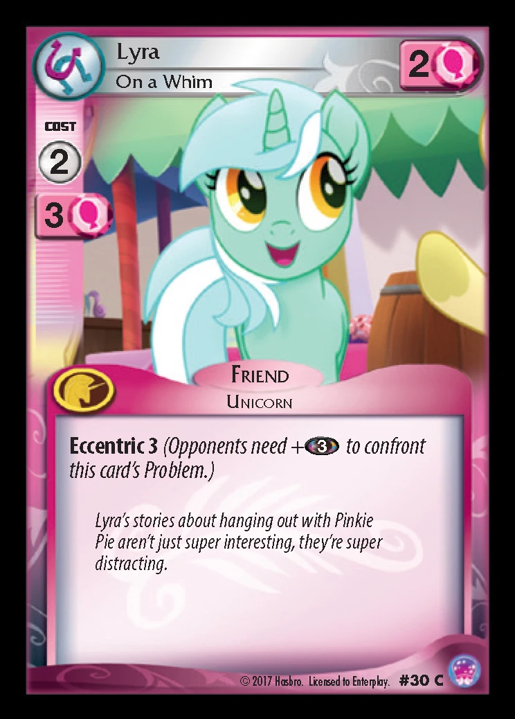 Lyra, On a Whim | My Little Pony Collectible Card Game Wiki | Fandom