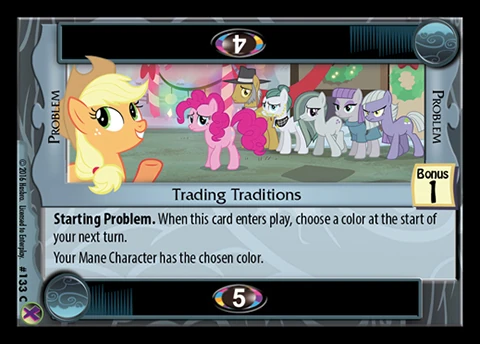 Trading Traditions | My Little Pony Collectible Card Game Wiki | Fandom