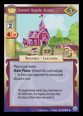 Sweet Apple Acres | My Little Pony Collectible Card Game Wiki | Fandom