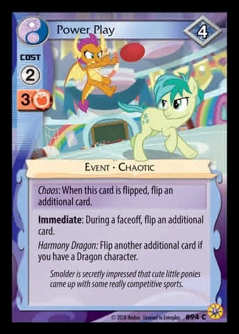 Power Play | My Little Pony Collectible Card Game Wiki | Fandom