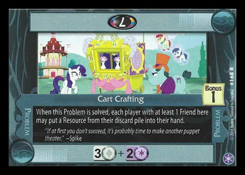 Cart Crafting | My Little Pony Collectible Card Game Wiki | Fandom