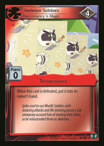 Skeleton Soldiers, Necromancy is Magic | My Little Pony Collectible ...