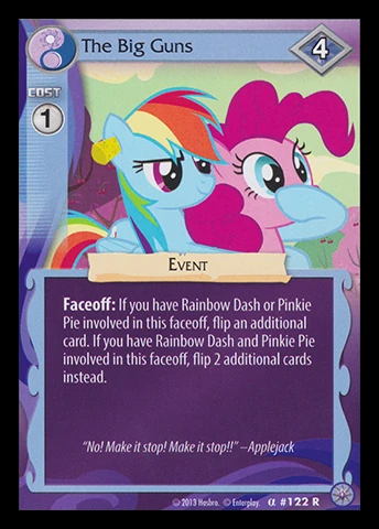 The Big Guns | My Little Pony Collectible Card Game Wiki | Fandom