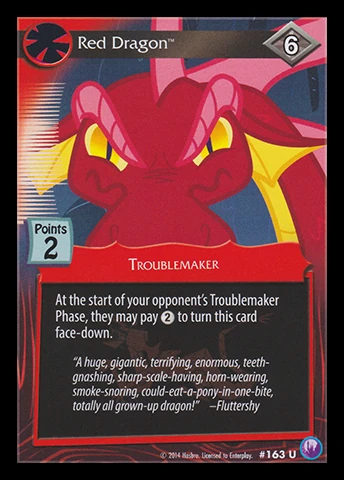 Red Dragon | My Little Pony Collectible Card Game Wiki | Fandom